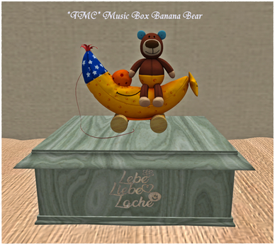 Second Life Marketplace - ~TMC~ Music Box Banana Bear